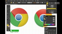 AI教程:logo制作logo临摹illustrator绘制chrome标志(上)平面设计教程-...