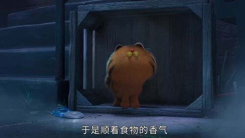 小时候的加菲猫,竟然这么可爱,动画电影