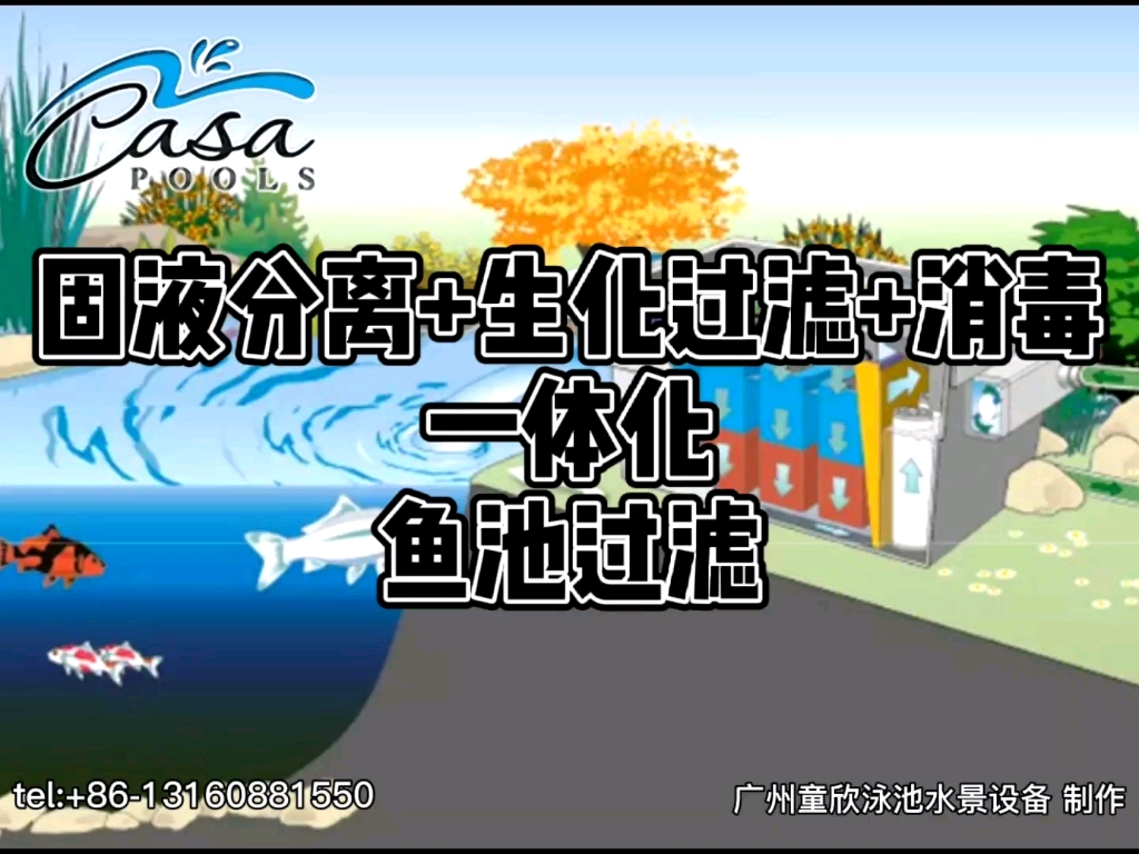 ...体积鱼池过滤也可以推荐鱼池设备?当然归功于各式固液干湿分离器...
