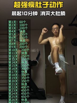 年后新手一个月燃脂训练计划#居家锻炼 #小动作大作用 #暴汗燃脂瘦...