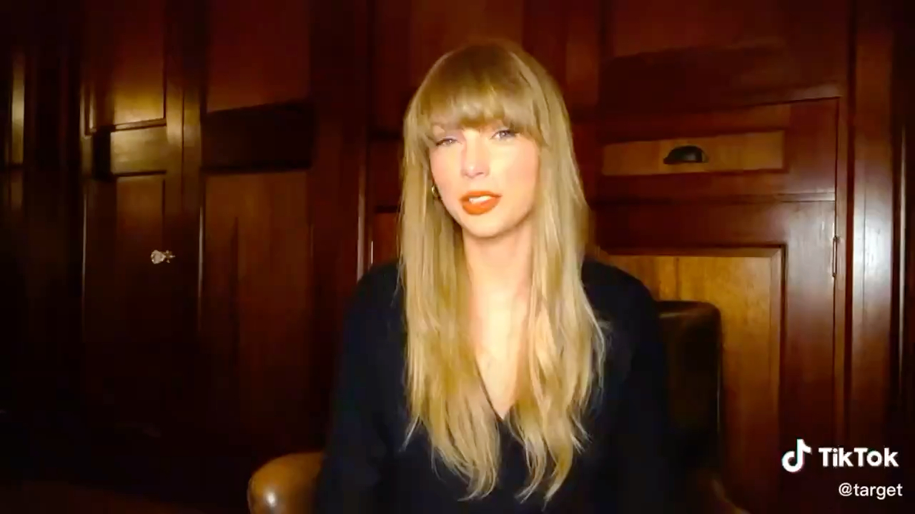 霉霉Taylor Swift为Target商城录制独家视频!与此同时Target宣布将在...