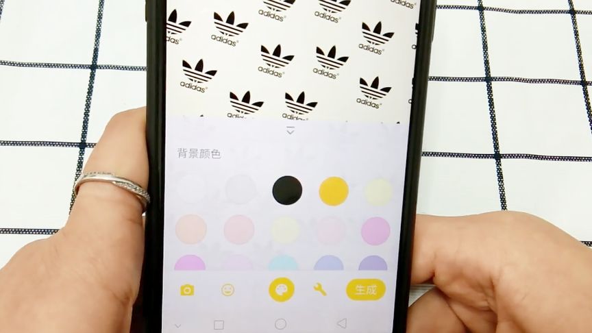 如何制作满屏图案,用了这个小程序,壁纸变的非常可爱