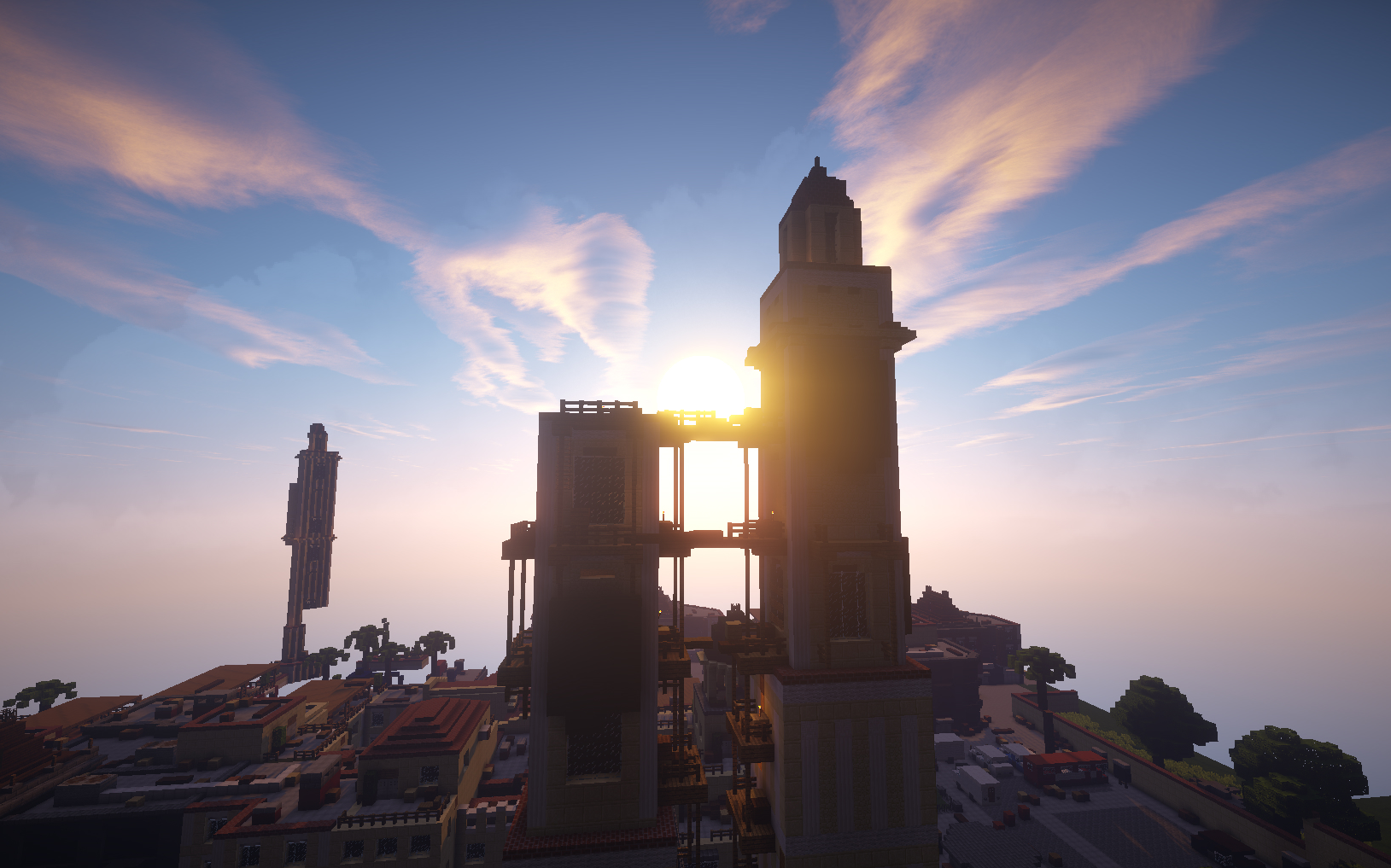 【我的世界】消逝的光芒HD-战斗和跑酷演示