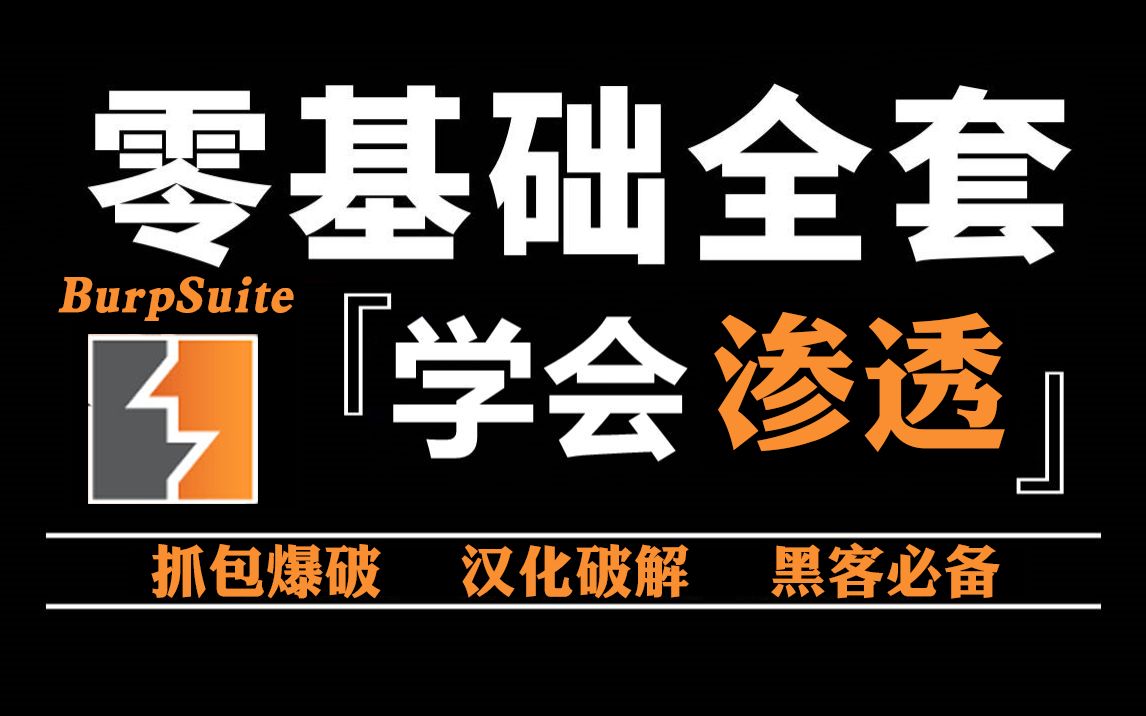 BurpSuite使用教程&安装教程,汉化破解黑客必备软件(2024年最新版)