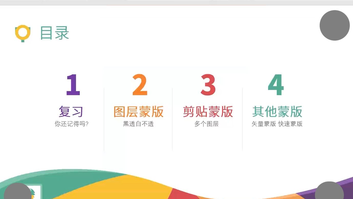 【PS基础】第10节 蒙版