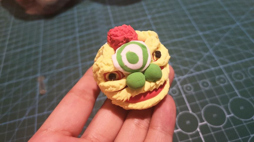 粘土做中国舞狮第二集,爱国爱家