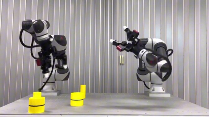 机械臂双机协作