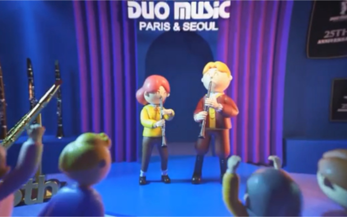 DUO MUSIC单簧管可爱动画宣传片
