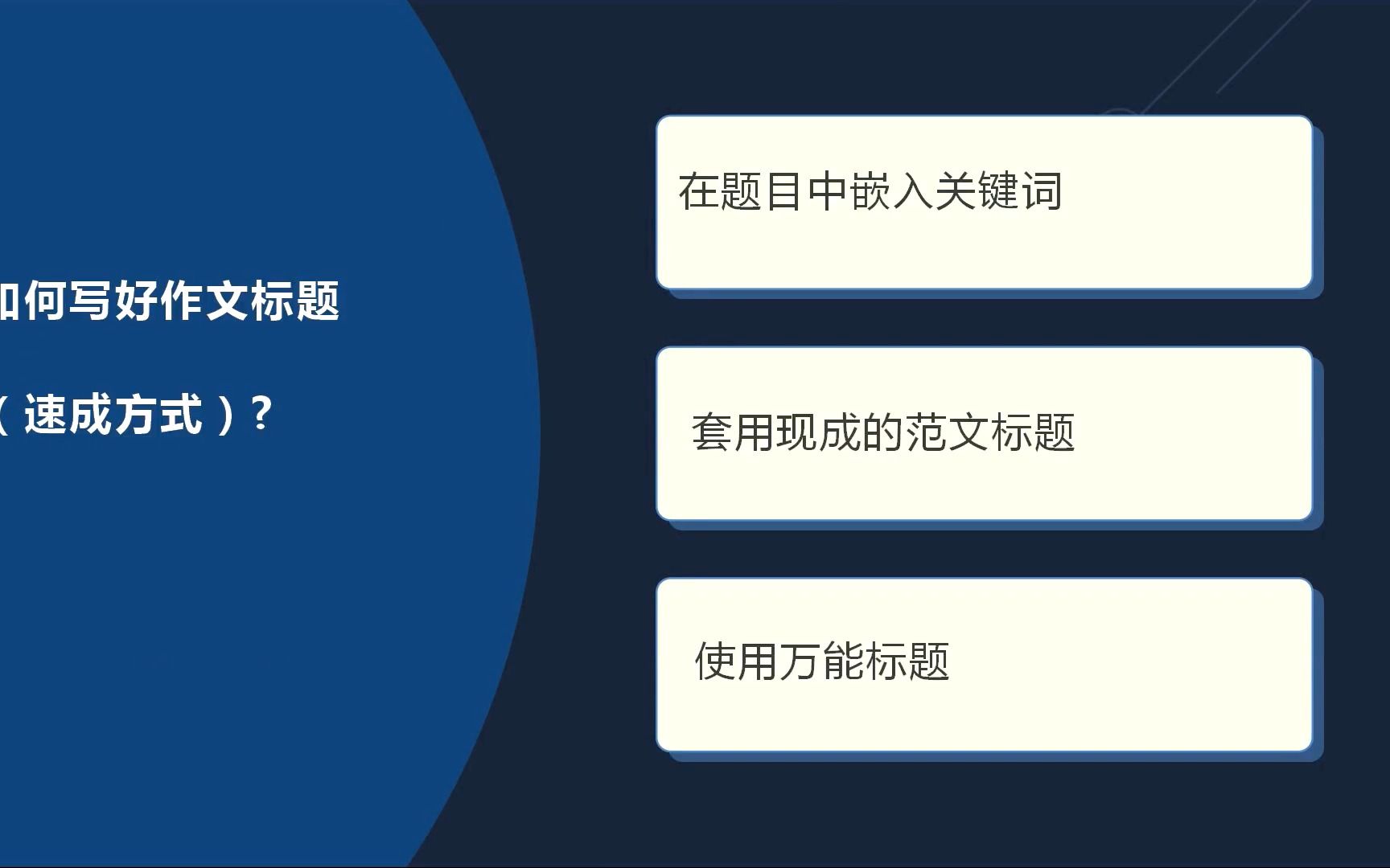 [中小幼科一]综合素质作文标题拟定#23上教资笔试#