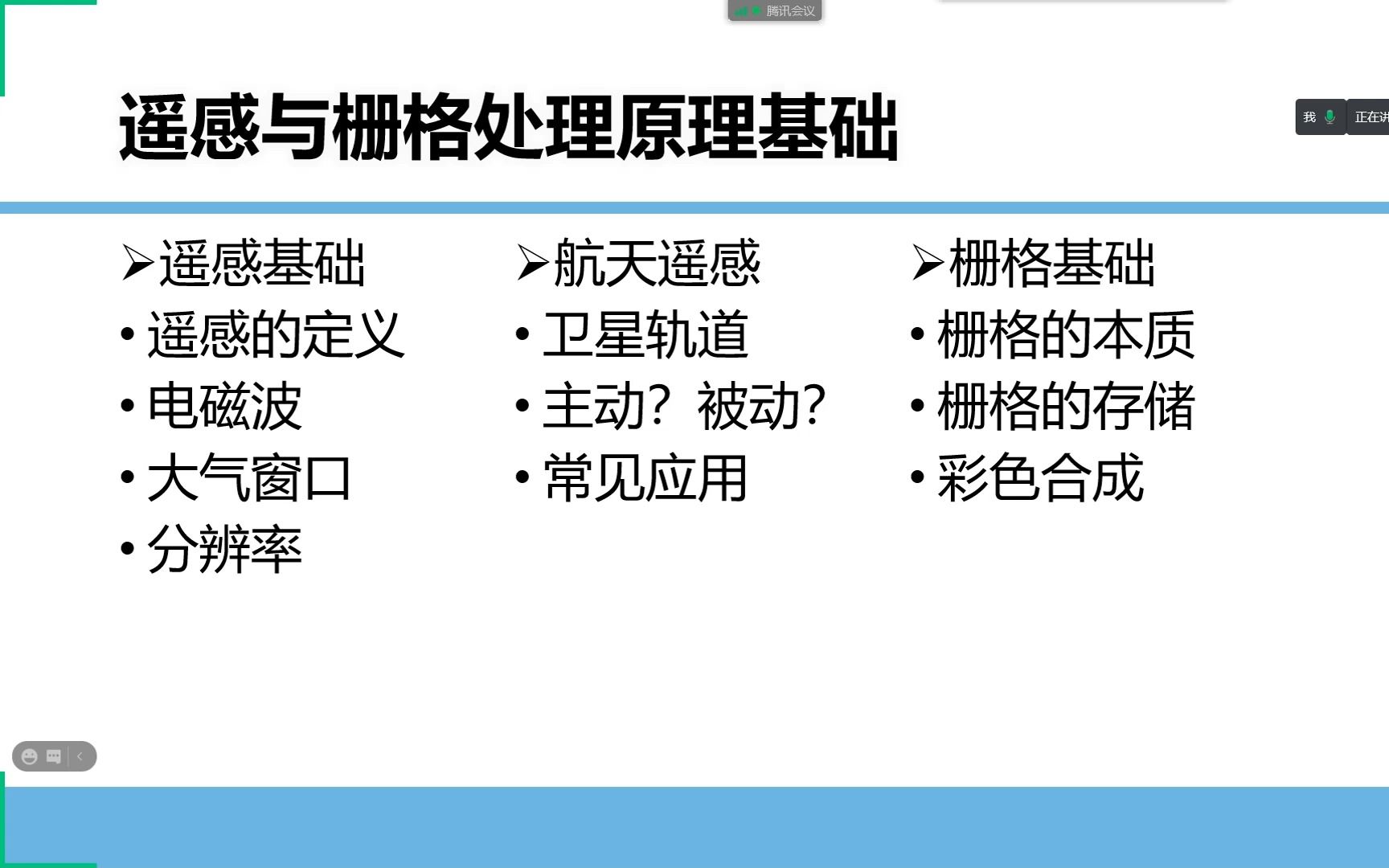 遥感与栅格处理原理基础