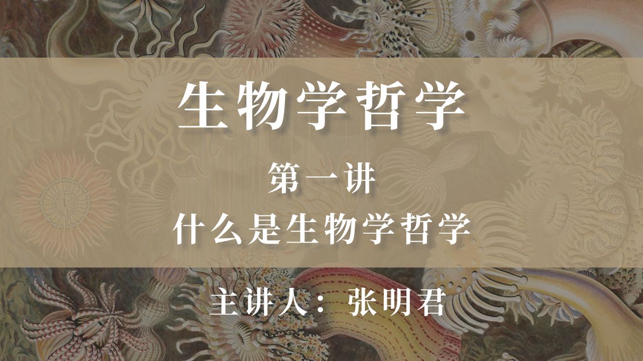 【生物学哲学】第一讲:什么是生物学哲学?