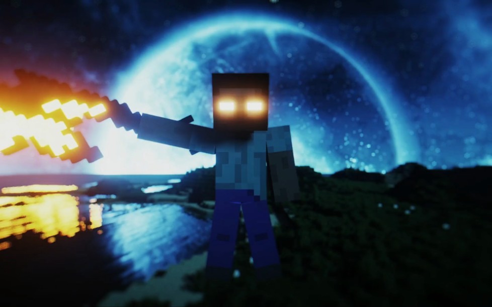 “告诉我,神会流血吗?”_我的世界_剪辑