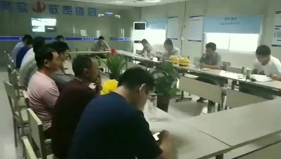 中天建设集团苏南三建分公司,对我们项目部安全,技术,质量,交底