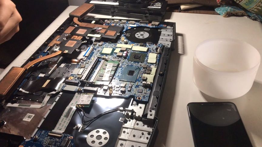 DIY 笔记本换电池清灰