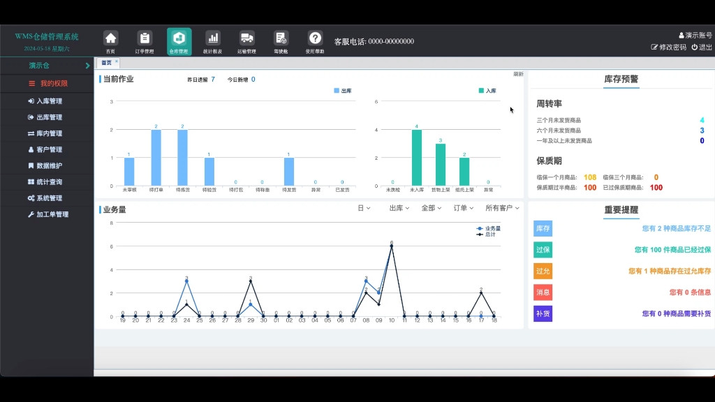 汇擎云WMS小知识之基础物料信息维护!