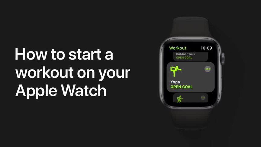 11 在Apple Watch 上快速开始运动