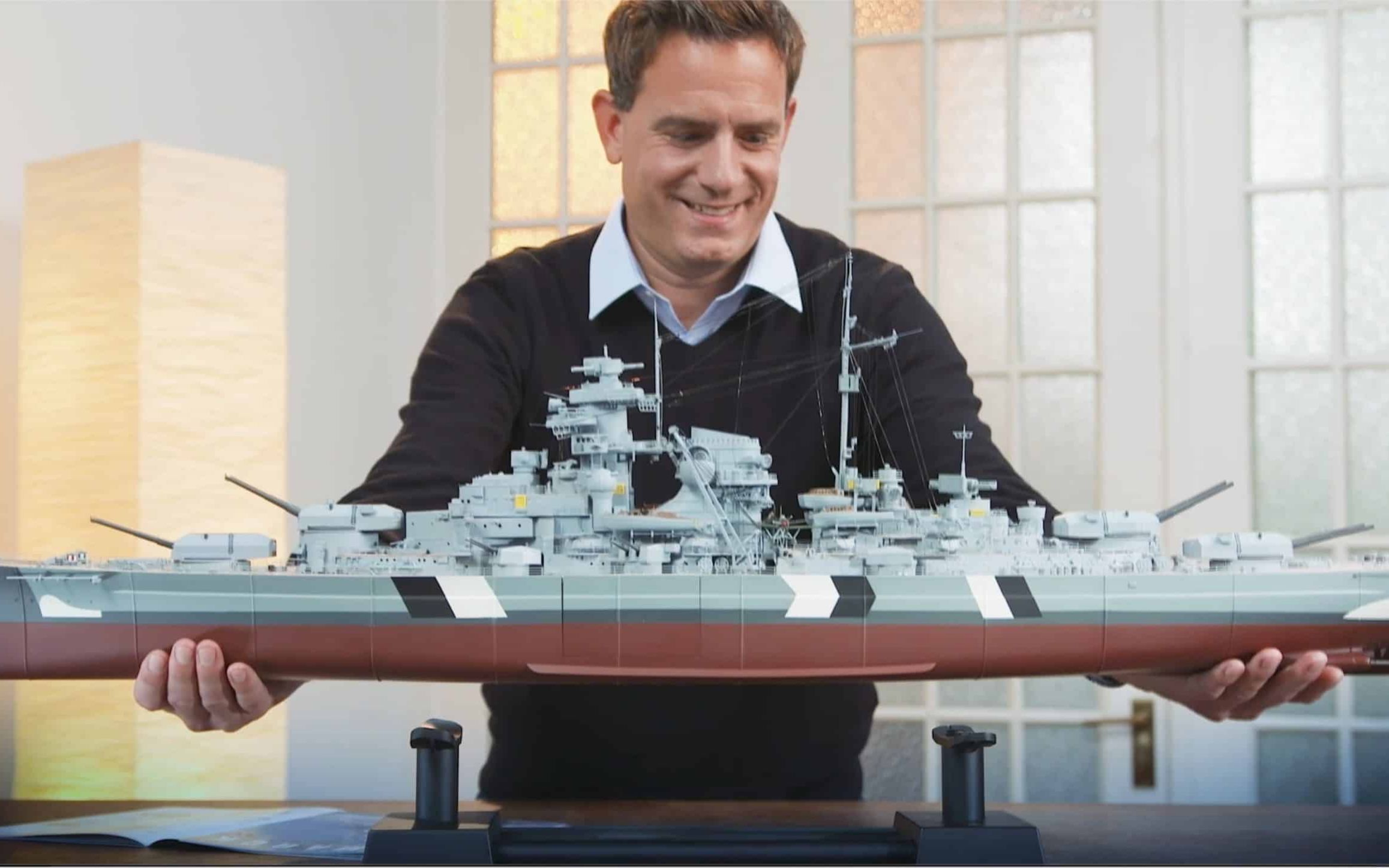 Agora models推出1/200比例全金属船底俾斯麦级战列舰,售价1124.92...