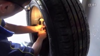 汽车安全补胎视频实录