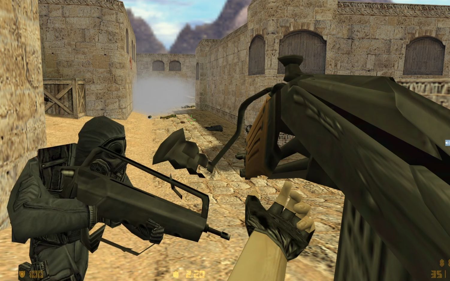 当你把CS里的枪械也变得畸形之后!