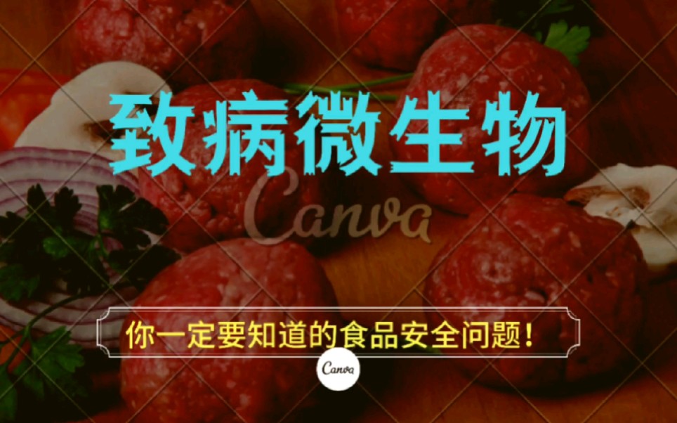 致病微生物,你一定要知道的食品安全知识!