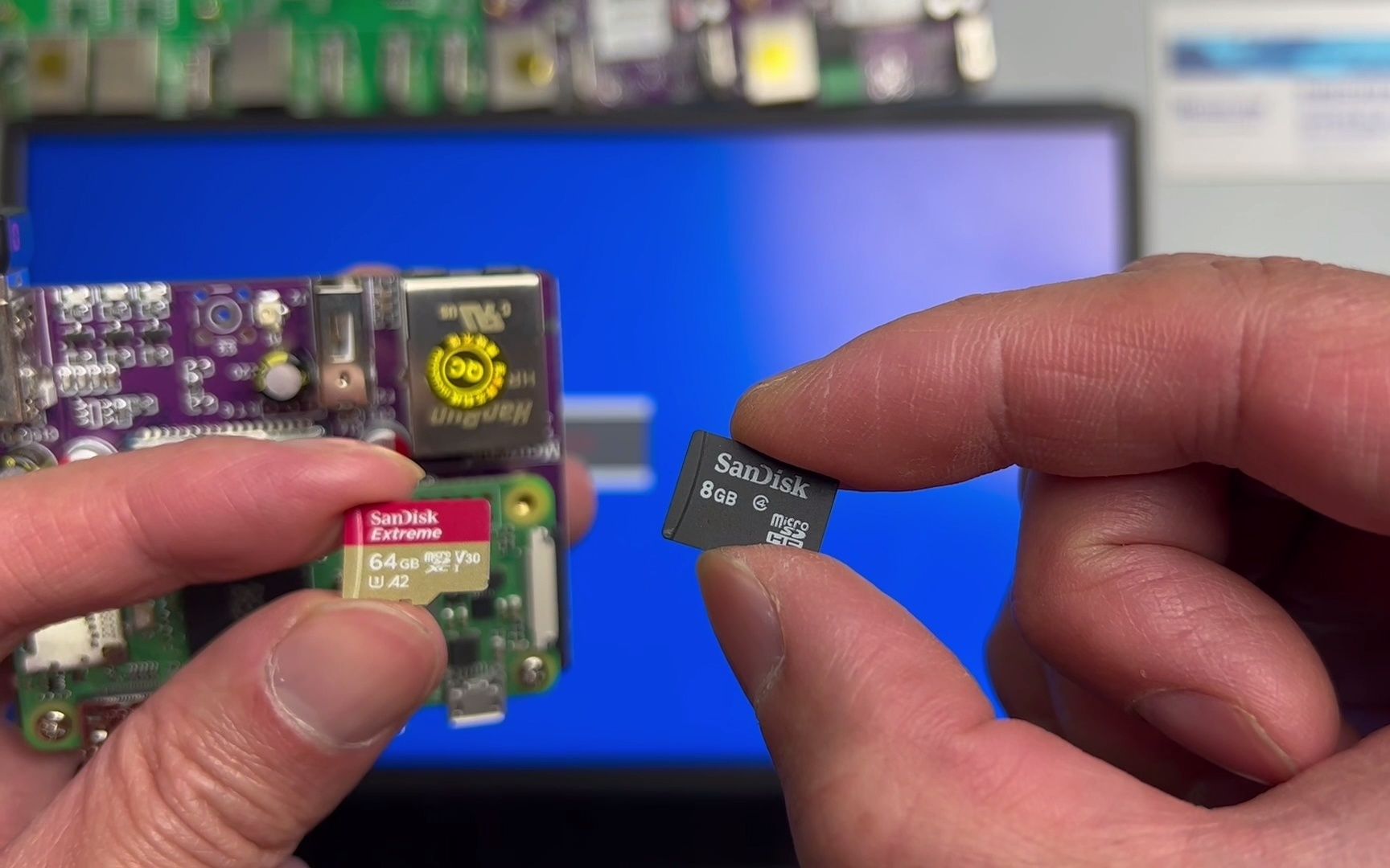 树莓派Zero 2 W不同等级的TF卡对启动速度的影响,以及系统下TF卡读...