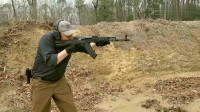AKM突击步枪,靶场射击测试,好枪既简单又抗造!