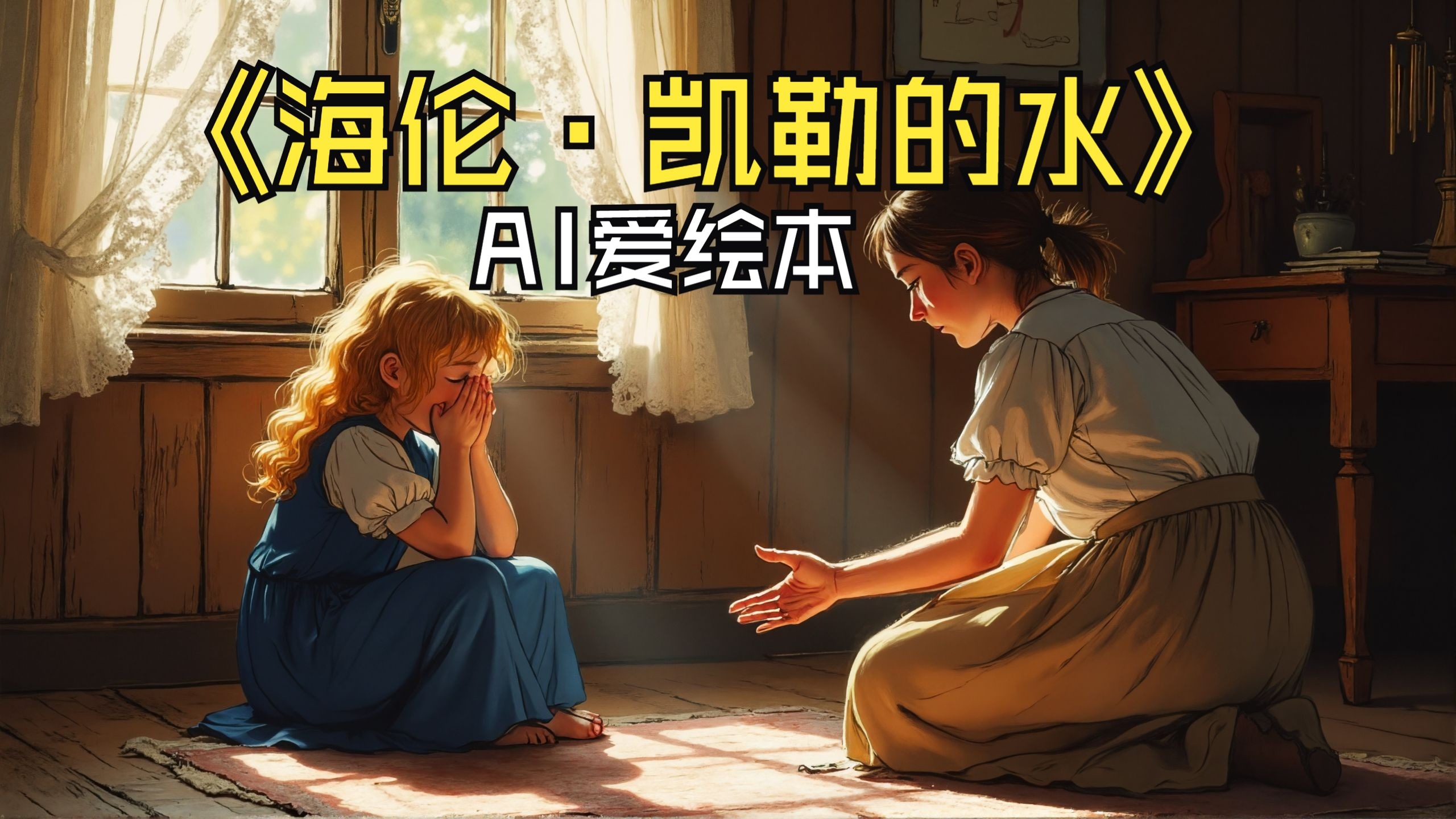 【AI爱绘本】海伦凯勒的水