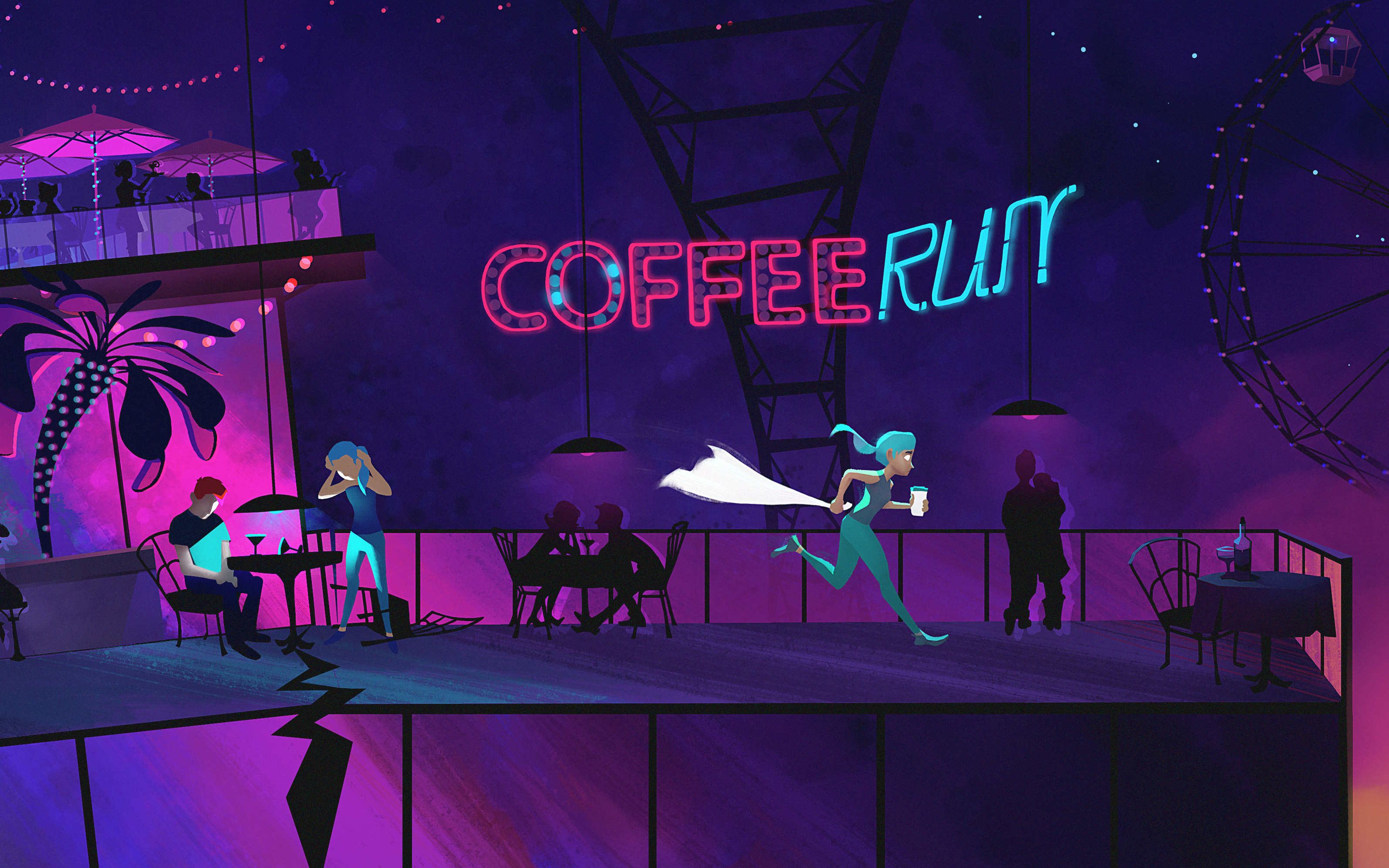 Coffee Run - 咖啡奔跑(Blender 最新开源电影项目)让你明白三维软件...