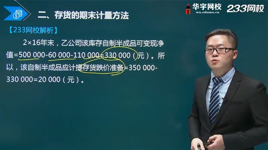 存货跌价准备的计提和转回