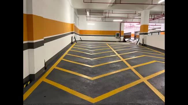 一起来看看地下车库无震动止滑坡道施工