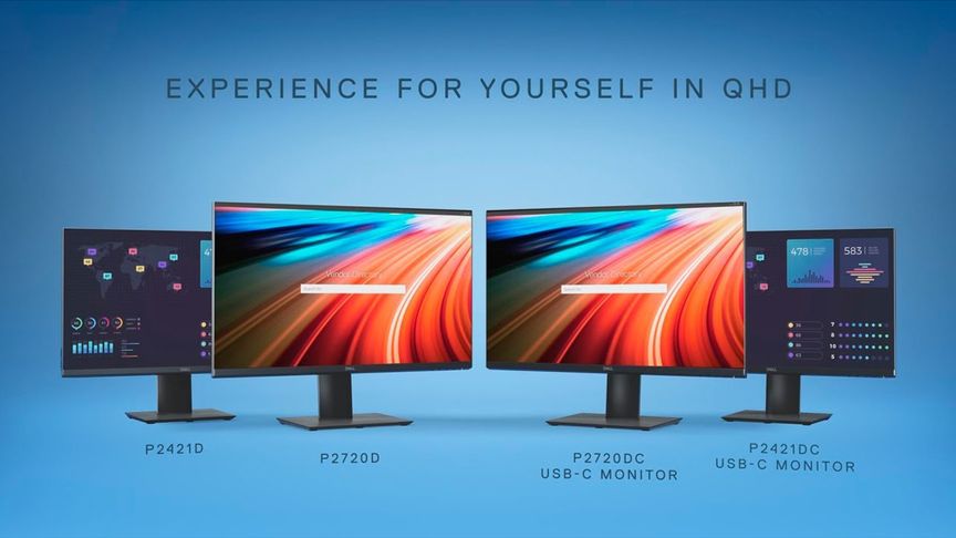 戴尔推出 P2421D、P2421DC 显示器:QHD 分辨率、Type-C 接口