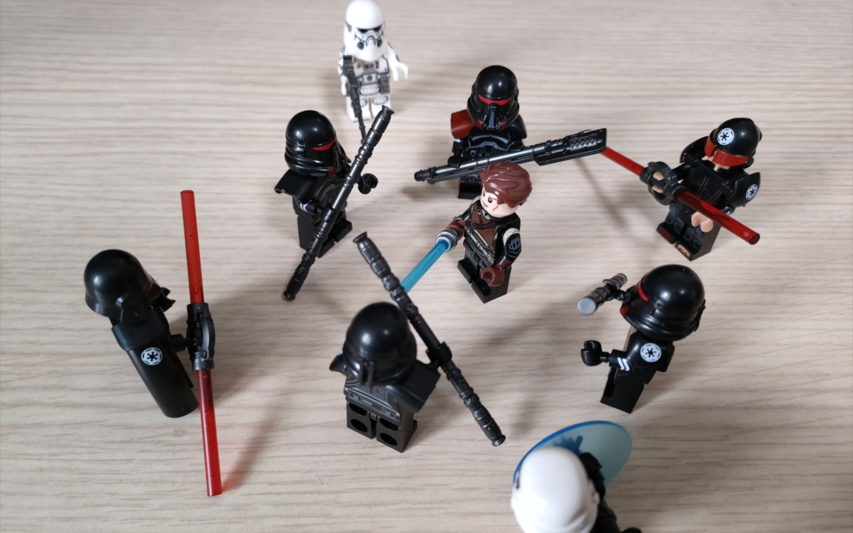 国产乐高式星球大战清洗兵套装!卡尔!