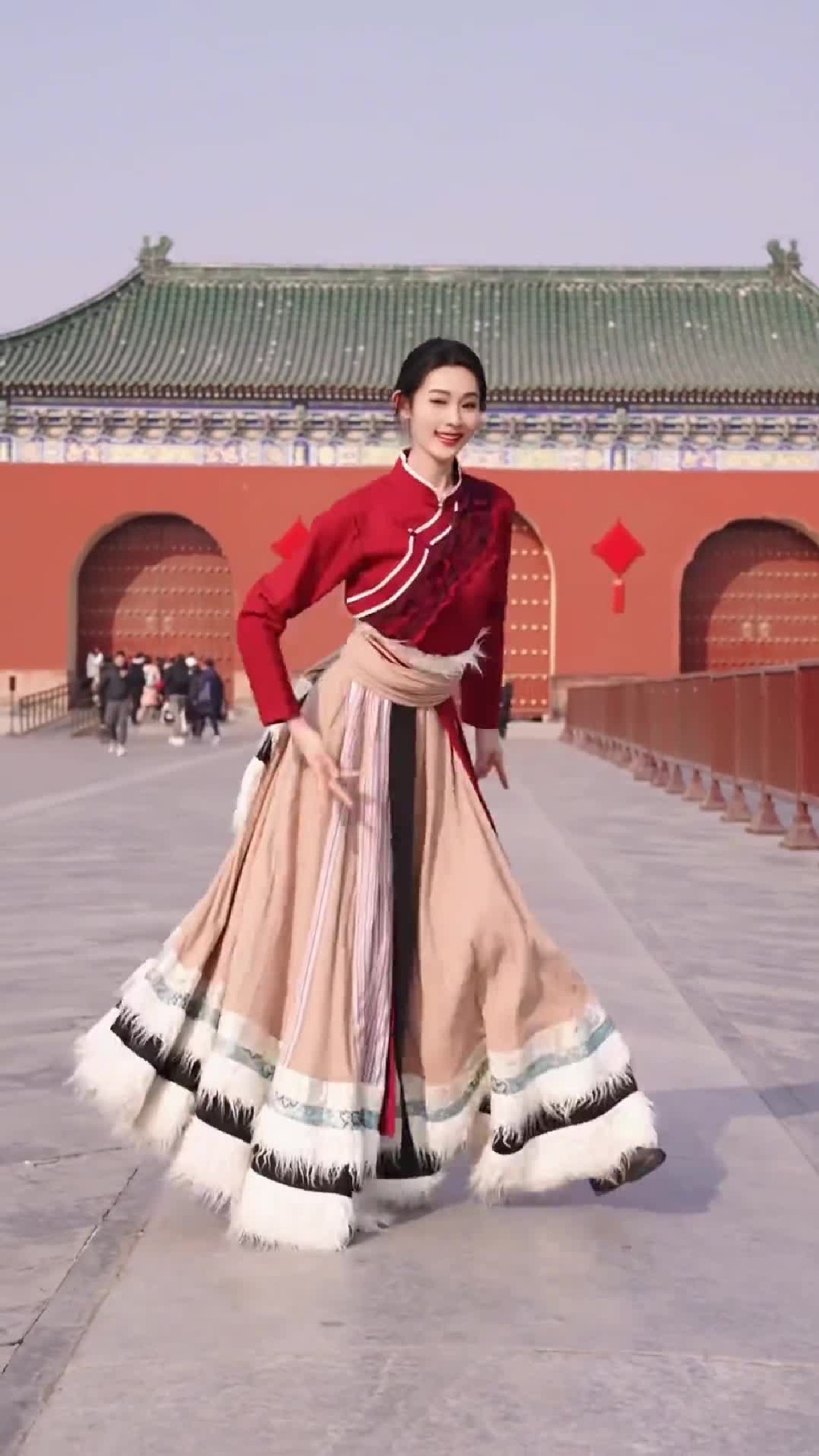 语言到达不了的地方舞蹈可以到达藏族舞格桑拉(3096)