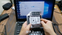 笔记本电脑升级固态硬盘空间小,看我怎么安装双硬盘