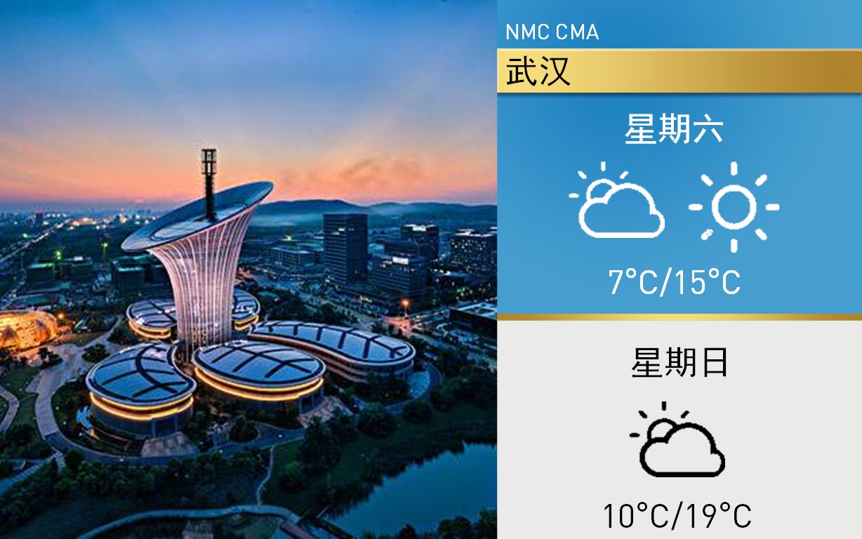 【架空】模仿CGTN 中文天气预报