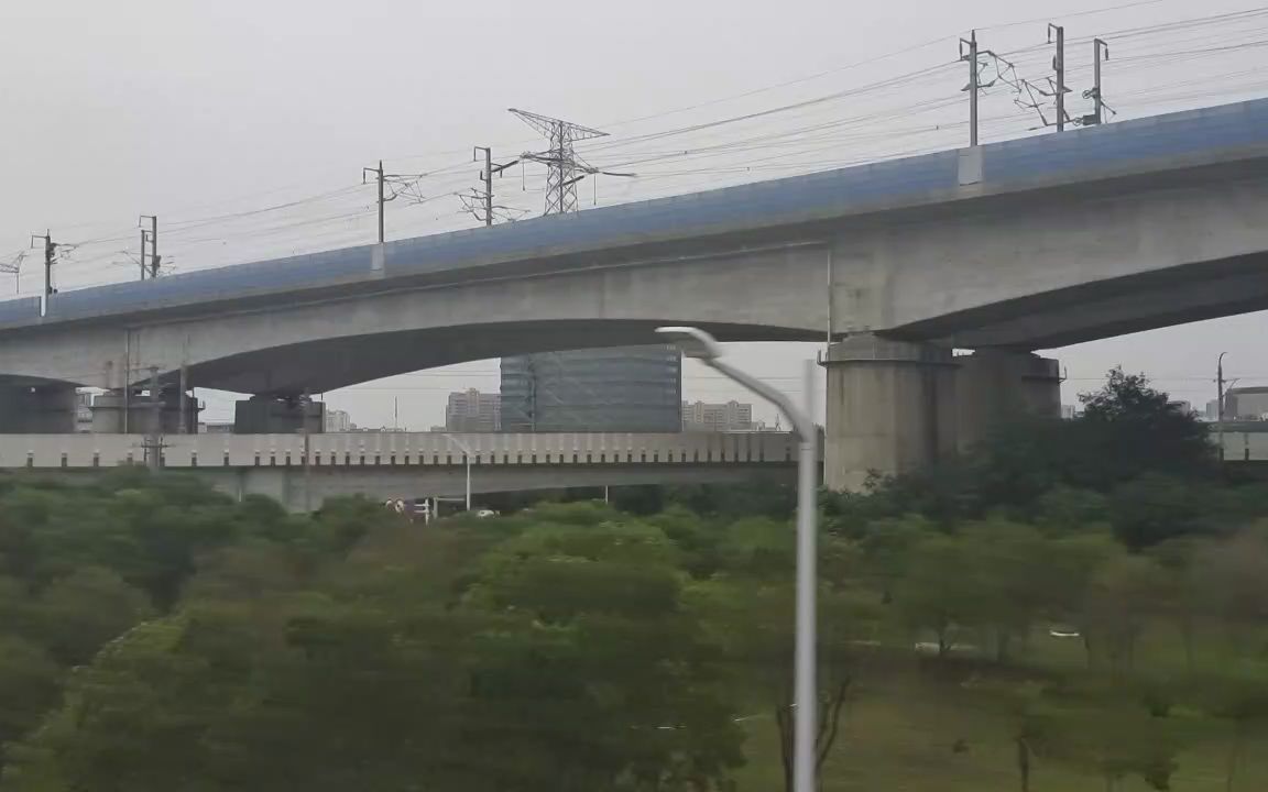 【地铁】【横跨长江,魅力大胜关】南京地铁S3号线刘村-马骡圩地铁站...