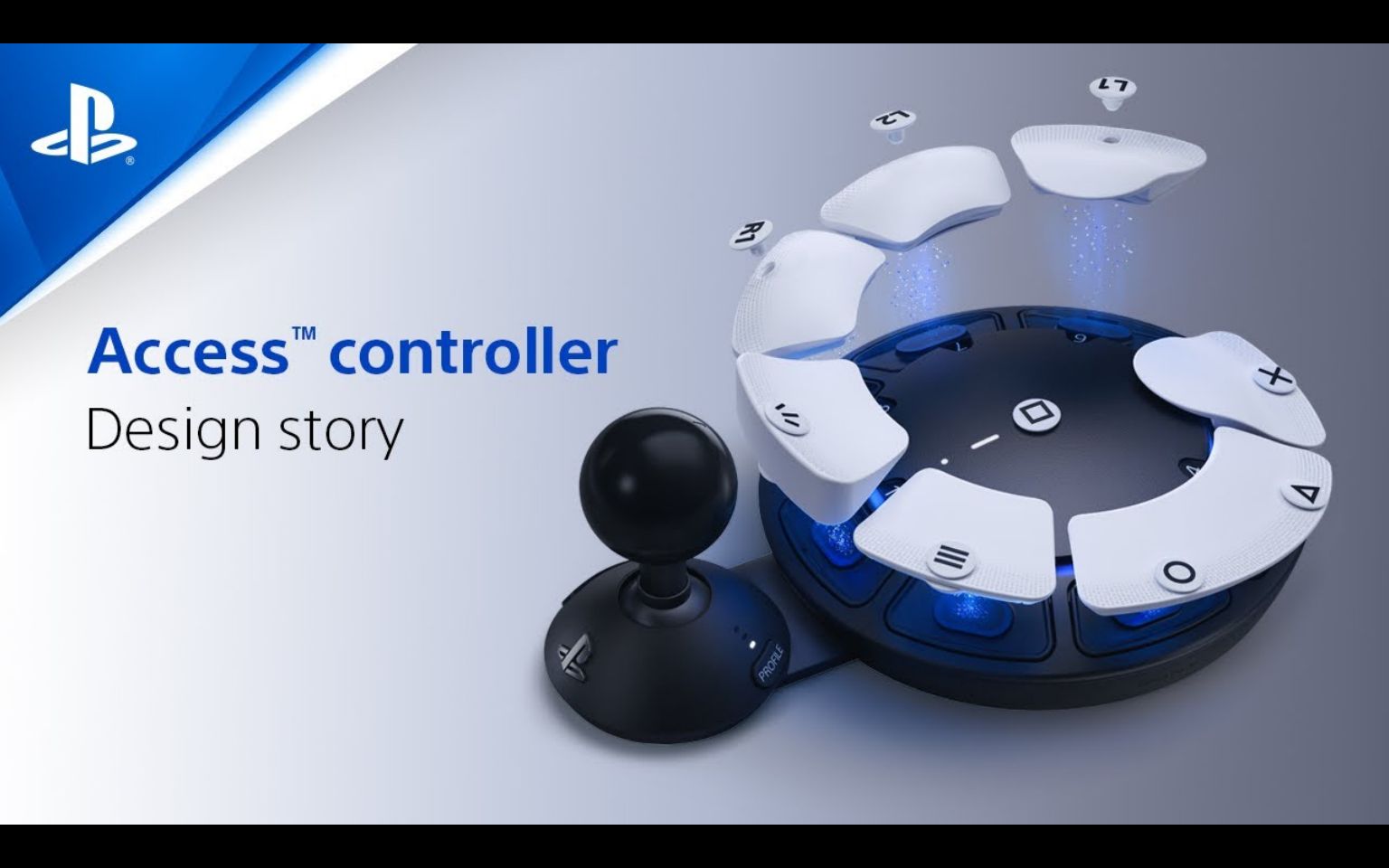【4K】PS5无障碍手柄Access Controller - 设计故事 | 12月6日发售 | 机...