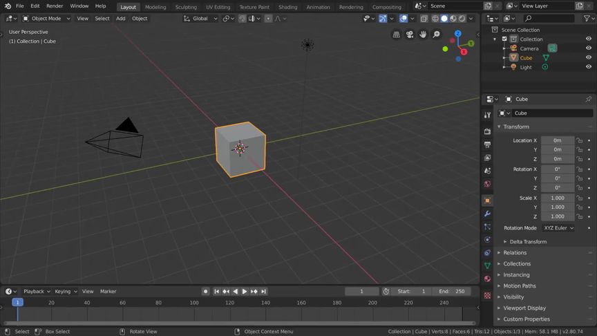 blender 2.8 官方教程翻译10-物体模式和编辑模式