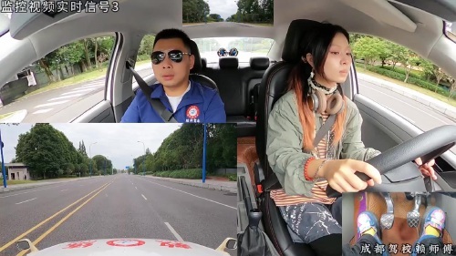 科目三考试全过程,手动挡16个项目详细讲解(第三集)