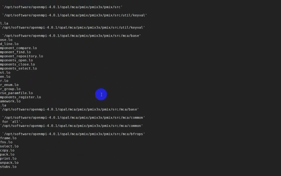openmpi安装教程 openmpi-4.0.1 Linux