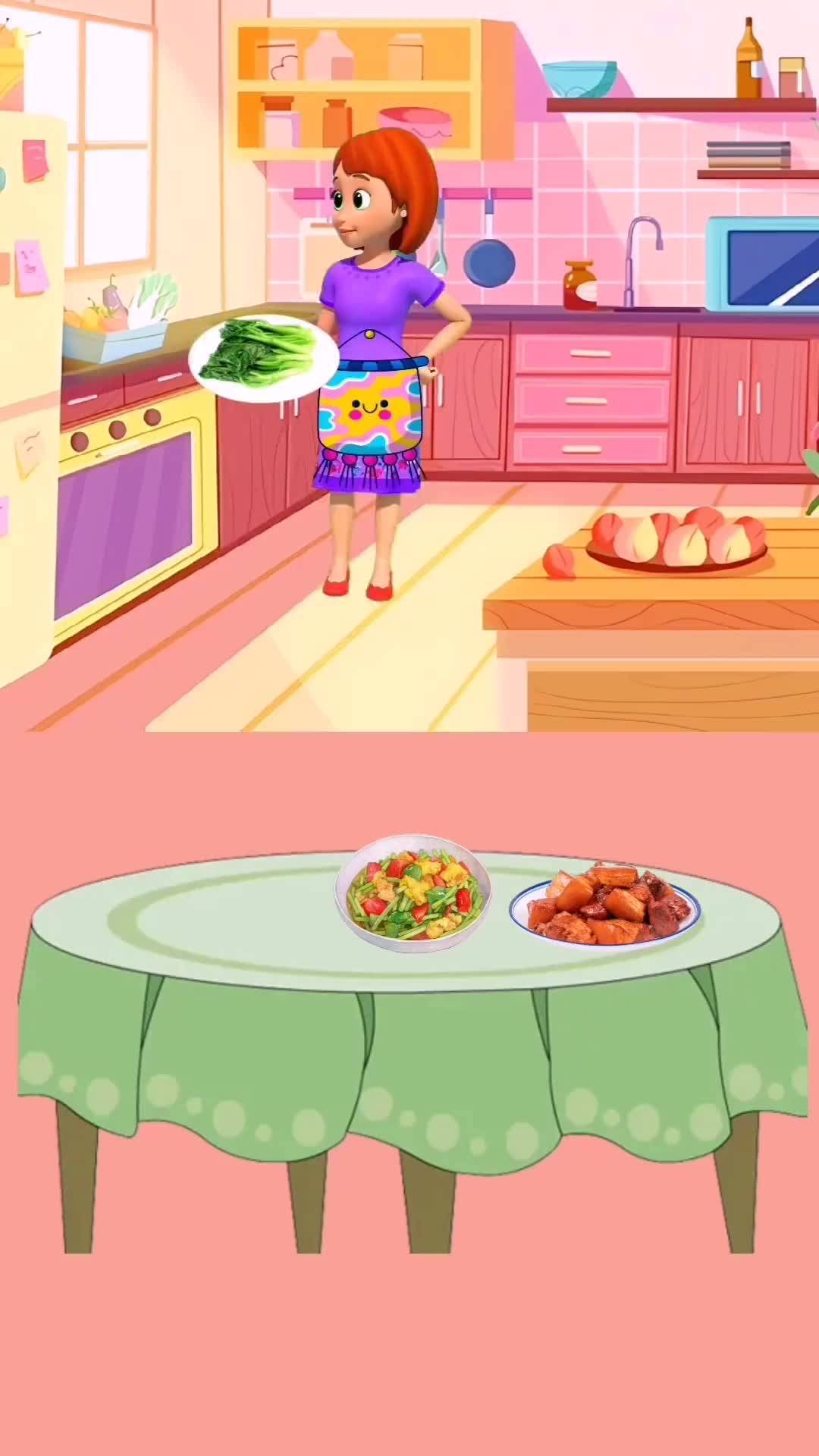 原来是小宝尿床了!#动画 #二次元 #育儿 #益智