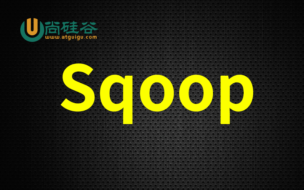【尚硅谷】大数据视频_Sqoop视频教程