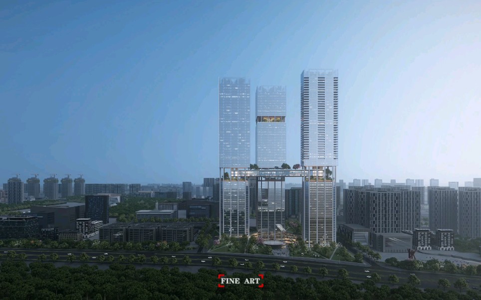 lumion商业综合体动画