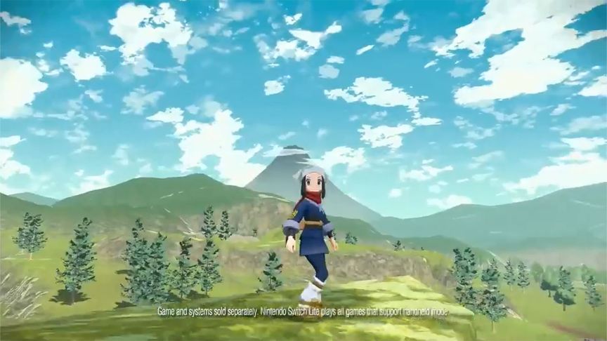 阿尔宙斯现身!《宝可梦传说阿尔宙斯》新预告