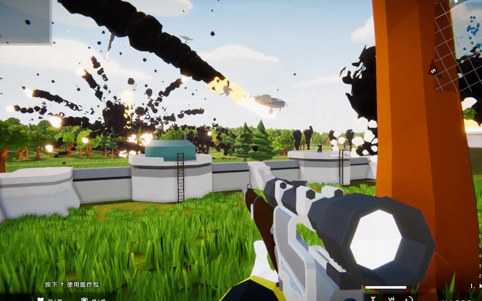 全面坦克战争模拟器 保护我方VIP单位??