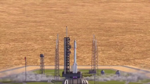 先睹为快,提前模拟先观赏:神舟13号飞船发射和将3名航天员送到空间站...