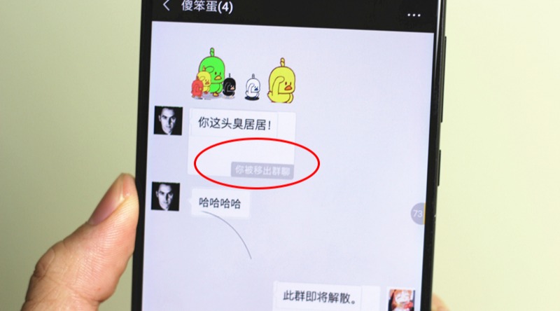 微信消息最新玩法,“你被移出群聊”,太好玩了!