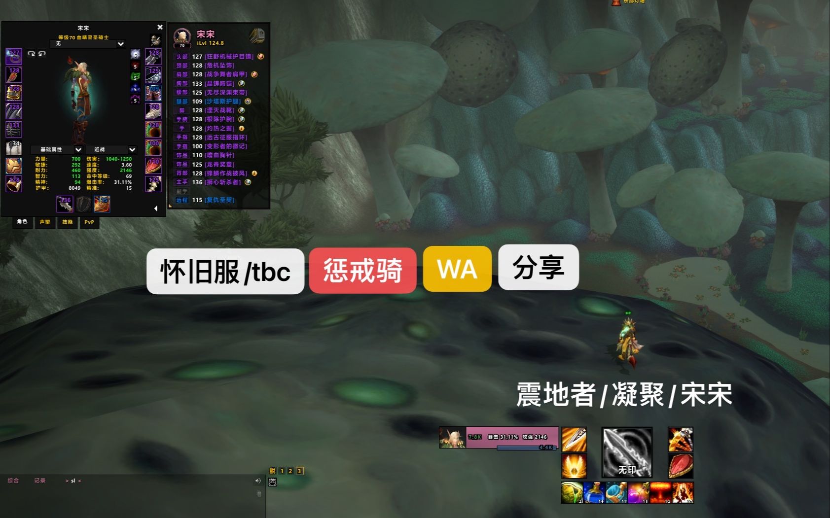 怀旧服/TBC,惩戒骑WA分享