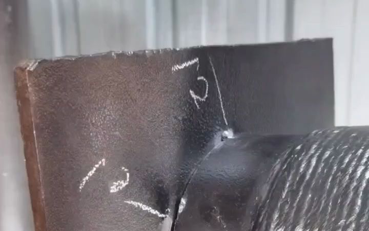 422焊条5F管板鸡屎焊