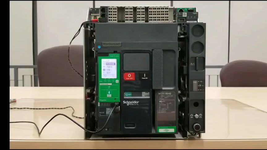 施耐德框架断路器Micrologic X控制单元数字模块安装介绍